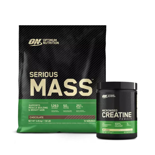 Optimum Nutrition SERIOUS MASS & CREATINE STACK günstig kaufen bei ...